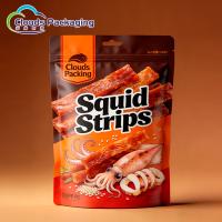 China Custom Printed Round Bottom Zipper Packaging Bags for Snack Food Grade Packaging 121℃ Retort for sale