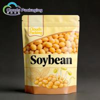 China Customized Round Bottom Stand Up Pouch With Zipper For Bean Jujube Packaging for sale