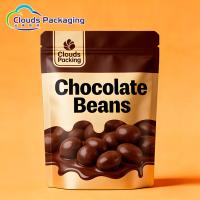 China Custom Food Grade Stand Up Pouch with Zipper for Chocolate 121℃ Retort Resistant for sale