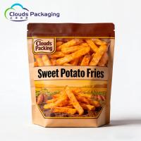 China Customized Food Grade Stand Up Pouch with Zipper for Snack Packaging 121℃ Retort for sale