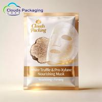 China Custom Three Side Seal Pouch Heat Seal Pouches for Face Masks Packaging Bags 121℃ Retort for sale
