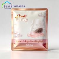 China Custom Three Side Seal Pouch for Face Foot Hand Mask Packaging Bags 121℃ Retort for sale