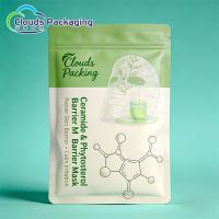 China Custom 3 Side Seal Facial Mask Pouch VMPET Material 121℃ Retort Resistant Leak Proof Packaging for sale