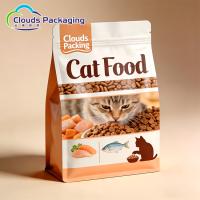 China Custom Printed Aluminium Foil Mylar Pet Food Packaging Bags 121℃ Retort Resistant for sale