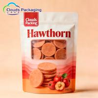 China Custom Stand Up Pouch Zipper Food Packaging Bag Aluminum Foil Silver Resealable 121℃ Retort for sale