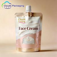 China Custom Stand Up Pouch Plastic Packaging Bags for Cosmetic Lotion Shampoo 121℃ Retort for sale