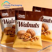China Custom Logo Small Foil Packaging Back Sealing Heat Seal Bag for Nuts 121℃ Retort for sale