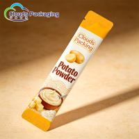 China ECO Custom Back Middle Seal Powder Sachet Packaging Bags Pillow Bag for Milk Powder 121℃ Retort for sale