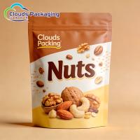 China Durable Plastic Bag Custom Food Packaging Printed Polythene Bag  for Cashews for sale