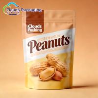 China Custom Stand Up Zipper Pouch for Snack Food Nuts Packaging 121℃ Retort Resistant for sale