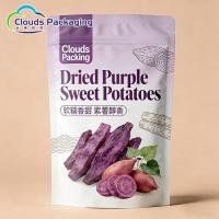 China Custom Stand Up Zipper Pouch for Sweet Potato Sticks Food Packaging Waterproof Resealable 121℃ Retort for sale