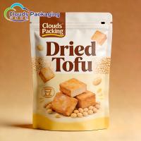 China Custom Logo Printed Stand Up Pouches for Frozen Food 121℃ Retort Resealable Bags for sale