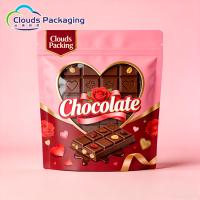 China Wholesale Moisture Proof PE Bags Custom Size Reusable Mylar Zip Lock Bags for Chocolate for sale