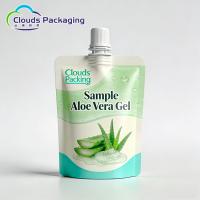 China Custom Refillable Plastic Spout Pouch Stand up Gel Packaging Bag for Lotion Hand Cream 121℃ Retort for sale