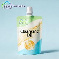 China Custom Refillable Plastic Spout Pouch Stand up Gel Packaging Bag for Lotion Hand Cream 121℃ Retort for sale