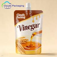China Anti-Corrosion Custom Printing Stand Up Spout Pouch Bag for Vinegar 121℃ Retort for sale