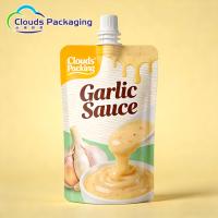 China Custom Spout Pouches for Salad Dressing Liquid Packaging 100ml to 2000ml BPA Free for sale