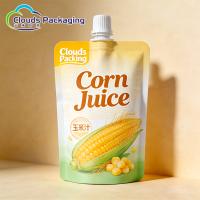 China Customized High Barrier Spout Pouch Juice Beverage Packaging Bag 121℃ Retort Reusable for sale