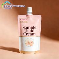 China Cosmetics Samples Spout Pouch 250ml Custom Liquid Flexible Packaging Printing Bag for sale