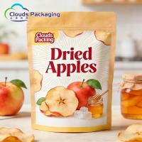China Customized Resealable Stand Up Zipper Pouch for Snacks Dry Fruit Packaging 121℃ for sale