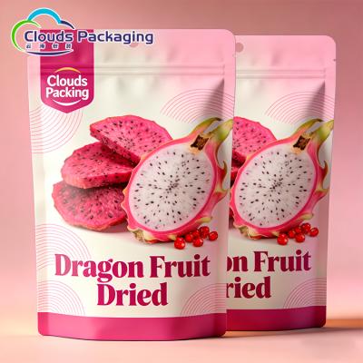 China Custom Resealable Stand Up Pouch Plastic Packaging Bag for Dried Fruits 121℃ Retort for sale