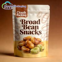 China Custom Stand Up Pouches Recyclable Zipper Lock Mylar Bags for Peanut Food Packaging 121℃ Retort for sale