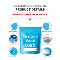 China Custom Printed Stand Up Pouch Food Grade Foil Bag with Window Resealable Zipper 121℃ for sale