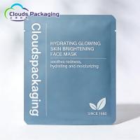 China Custom Printed Aluminum Foil Cosmetic Sachet 3 Side Seal Packaging Bags 121℃ Retort Resistant for sale