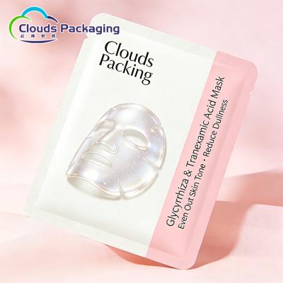 China Custom Three Side Seal Laminated Sachet Bag Heat Sealing Glossy Packaging 121℃ Retort for sale