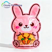 China Special Shaped Food Grade Pouches Smell Proof Mylar Bags Food Package Bags with Resealable Foil for Gummies Edible Candy Packaging for sale
