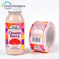 China Custom Label Printer Heat Shrink Sleeve Label Shrink Wrap for Bottle/Can/Container/Jar/Bucket for sale