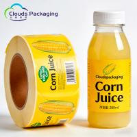 China Custom Printing PET PVC Plastic Heat Shrink Wrap Film Shrinkable Sleeve Label for Glass Plastic Metal Bottle Can Jar for sale
