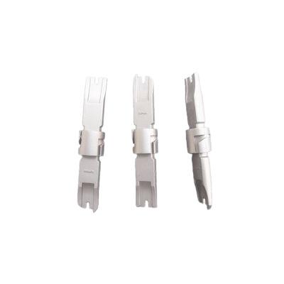 China OEM Industrial Equipment Parts   Metal Injection Molding Process Cable Splitter Accessories for sale