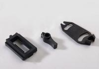 China ODM ISO9001 TS16949 Steel Lock Latch Bolt With Black Oxidated for sale