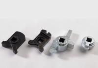 China ODM ISO9001 TS16949 Steel Lock Latch Bolt With Black Oxidated for sale