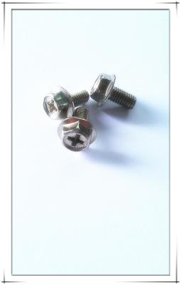 China Class 8.8 Cross recessed hexagon head with washer screw for sale