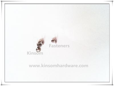 China Special stainless steel Cross recessed flat head electrical tiny screw for Audio equipment for sale