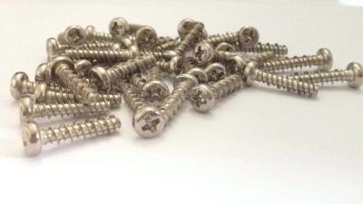 China Phillips high low hi-lo pan head self tapping screws nickel plated for sale