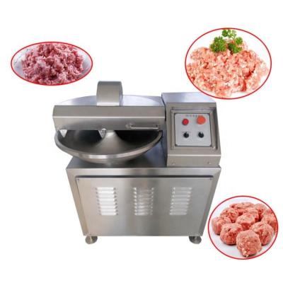 China Stainless Steel Meat Vegetable Chopper Bowl Type 20-200L Capacity 5-57kW Industrial Food Processing Machine for sale