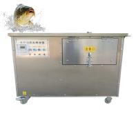 China 304 Stainless Steel Automatic Fish Gutting Machine 5-75kg Capacity 220V/380V for Seafood Processing for sale
