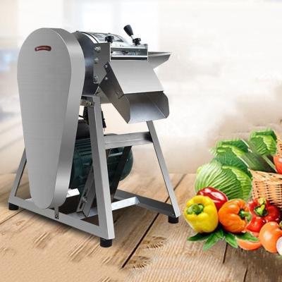 China Industrial Vegetable Cutting Machine 300kg/h Capacity with 1.5kW Motor and Adjustable 1-10mm Slice Thickness for sale