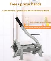 China Stainless Steel Commercial Food Cutter 1400 RPM with 4.5KG Weight for Vegetable Fruit Meat Processing for sale