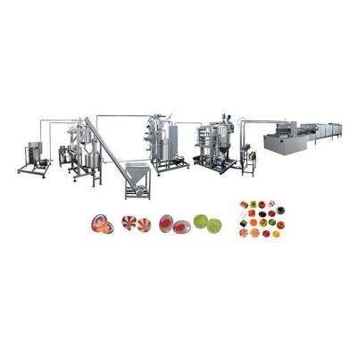China AH Series Hard Candy Production Line 150-600kg/h Capacity with PLC Control and 10.7-inch Touch Screen for sale