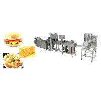 China Hamburger Patty Forming Machine Production Line 15000mm Length 4000Kg Weight Stainless Steel Food Processing Equipment for sale