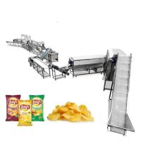 China Semi-Automatic Potato Chips Production Line 50-200kg/h Capacity Frozen French Fries Making Machine for sale