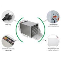 China Industrial Stainless Steel Food Dehydrator Machine 55L Capacity with Digital Temperature Control 35-68°C for sale