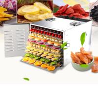 China Industrial Stainless Steel Food Dehydrator Machine 55L Capacity with Digital Temperature Control 35-68°C for sale