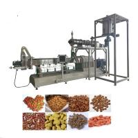China Automatic Industrial Dry Pet Food Production Line 140-2500kg/h Dog Food Making Machine for sale