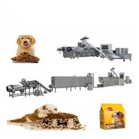 China Automatic Industrial Dry Pet Food Production Line 140-2500kg/h Dog Food Making Machine for sale