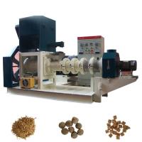 China Industrial Dry Dog Cat Food Extruder Machine 30-2000kg/h Capacity Pet Feed Production Line for sale